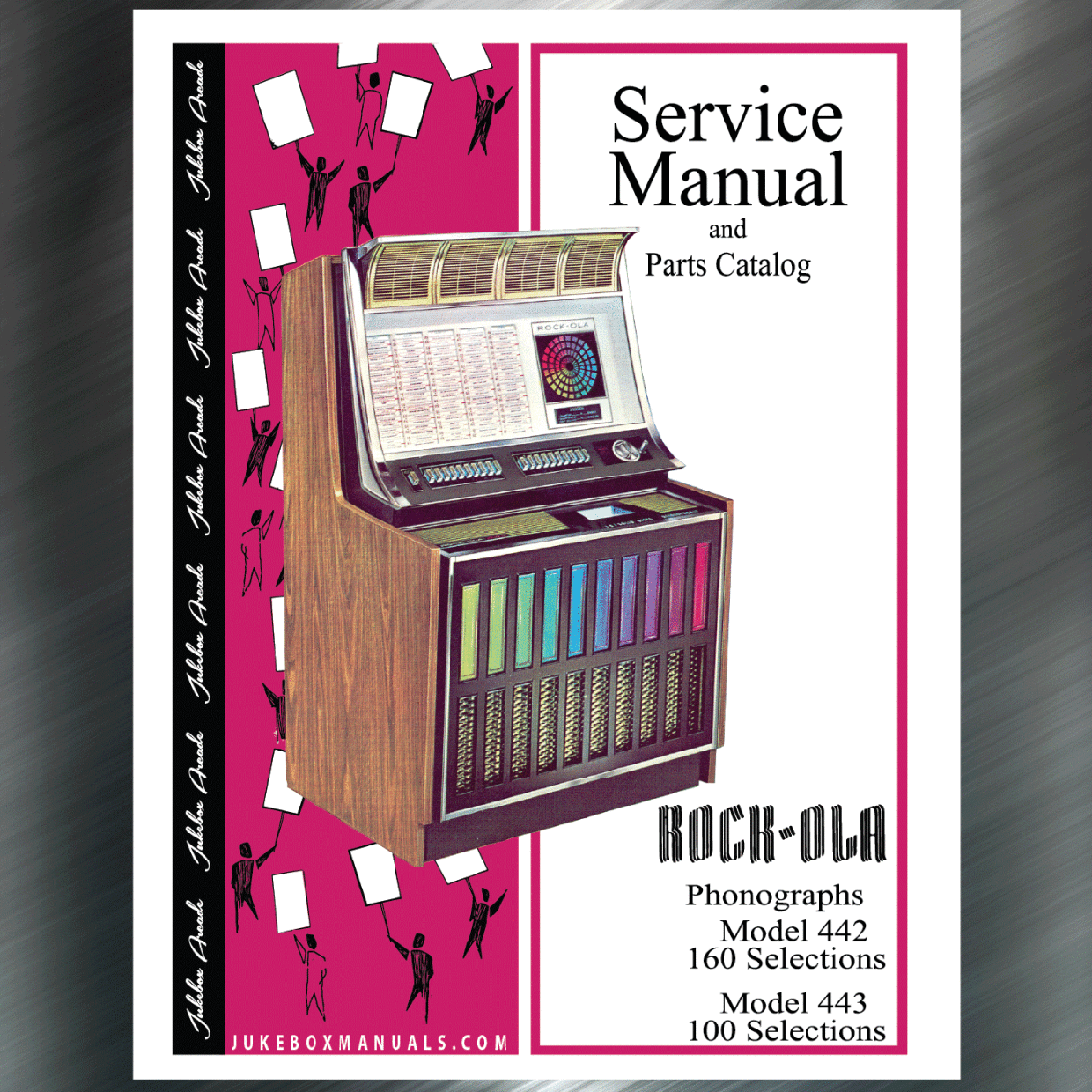 Rock-Ola 442, 160 Selection & 443, 100 Selection Serv - jukeboxmanuals.com