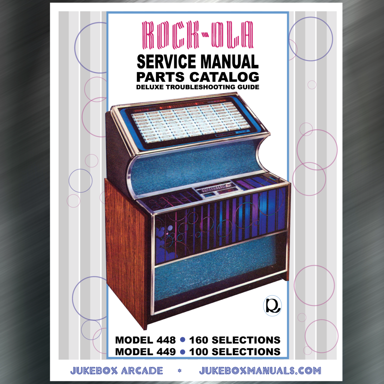 Rock Ola Model 452 Supplement, Includes 450 and 451 - jukeboxmanuals.com