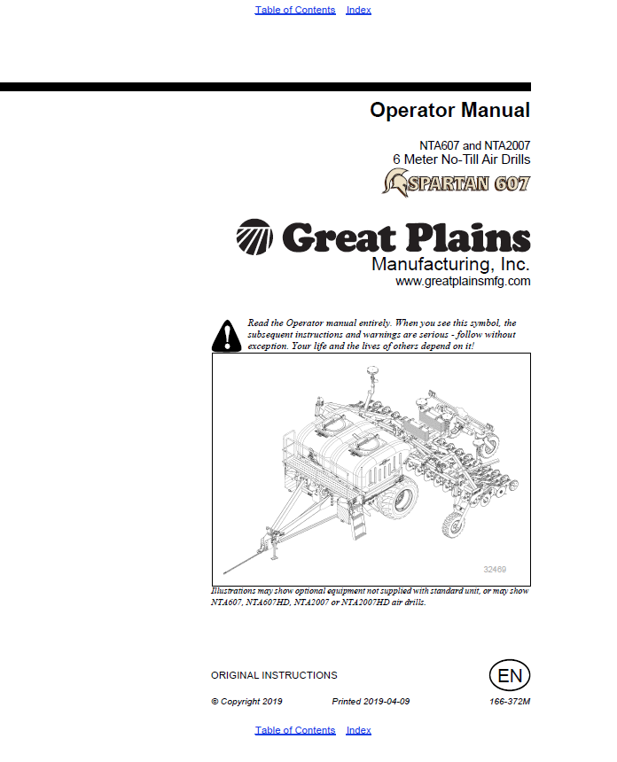 Great Plains - The Repair Manual