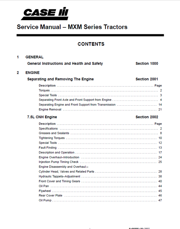 Case - The Repair Manual