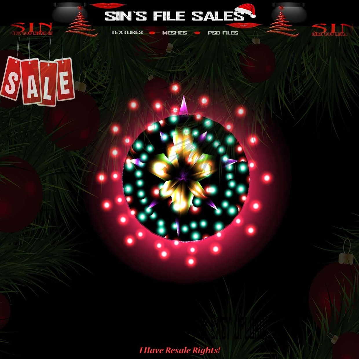 Winter Bliss Texture Pack - IMVU Shop and File Sales