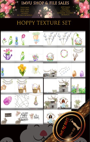 Red Moon Wolf Texture Pack - IMVU Shop and File Sales