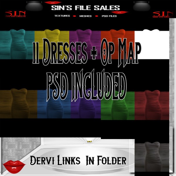 Freebie:Plaid Dress - IMVU Shop and File Sales