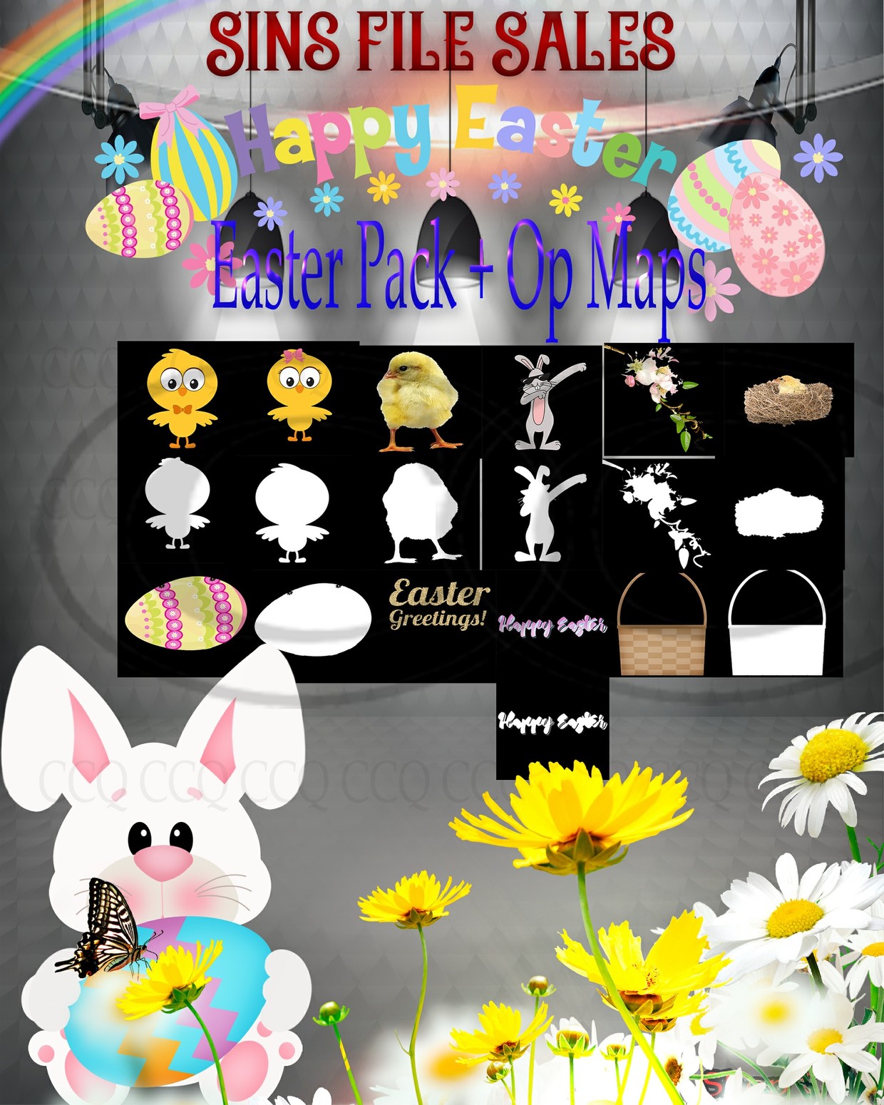 SALE-Price Drop🐣Easter Pack+Op Maps🐣 - IMVU Shop and File Sales