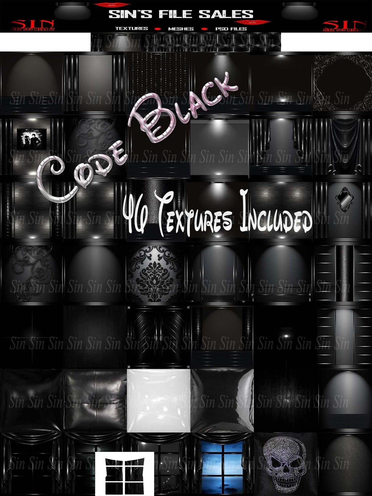 Candle Misc Texture Pack - IMVU Shop and File Sales
