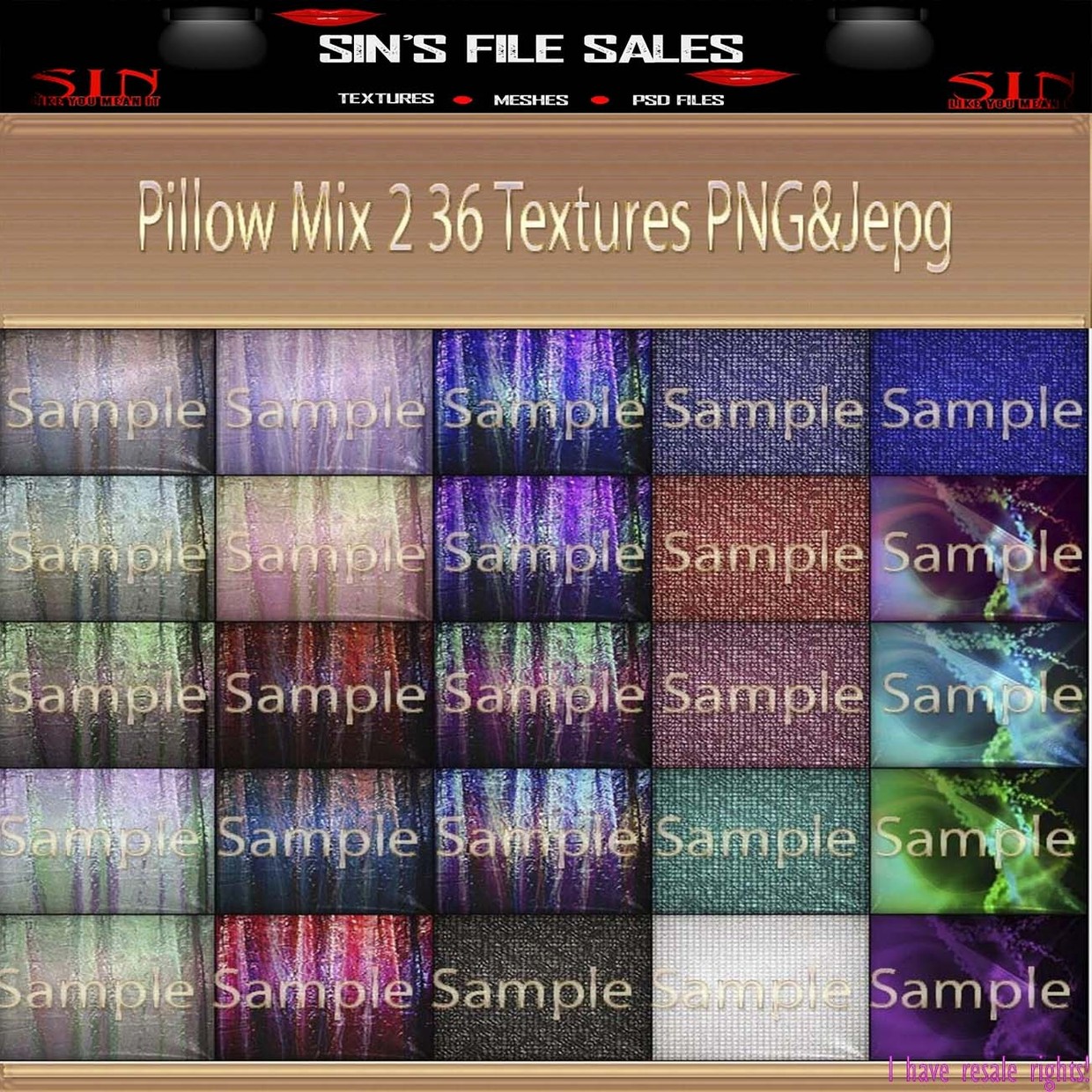 Plant & Tree Pack - IMVU Shop and File Sales