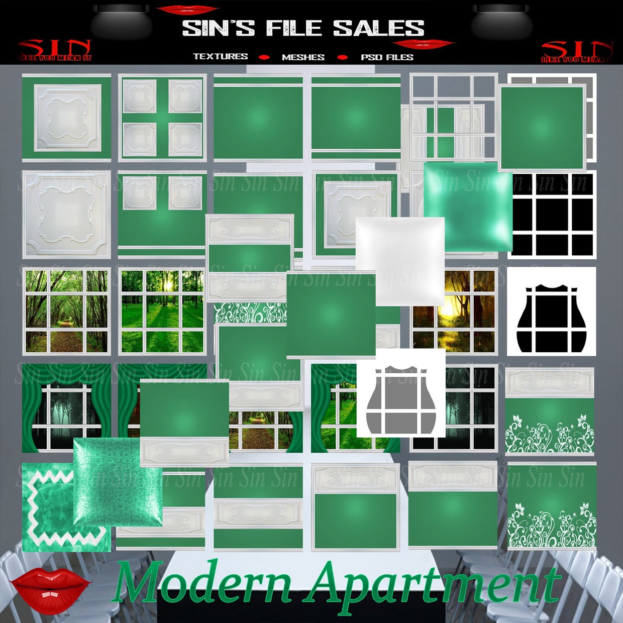 Leopard Daz Texture Pack-33 Files - IMVU Shop and File Sales