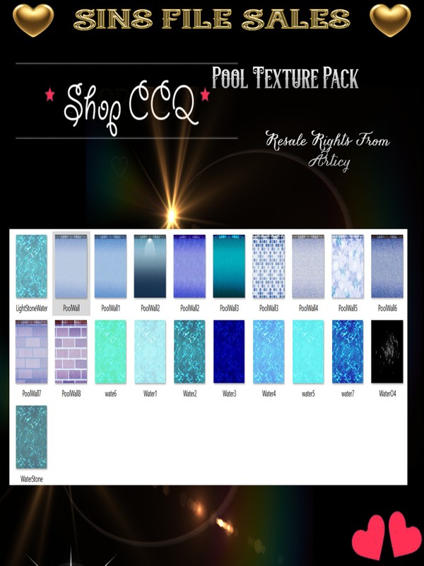 Stained 1- Texture Pack 31 Files - IMVU Shop and File Sales