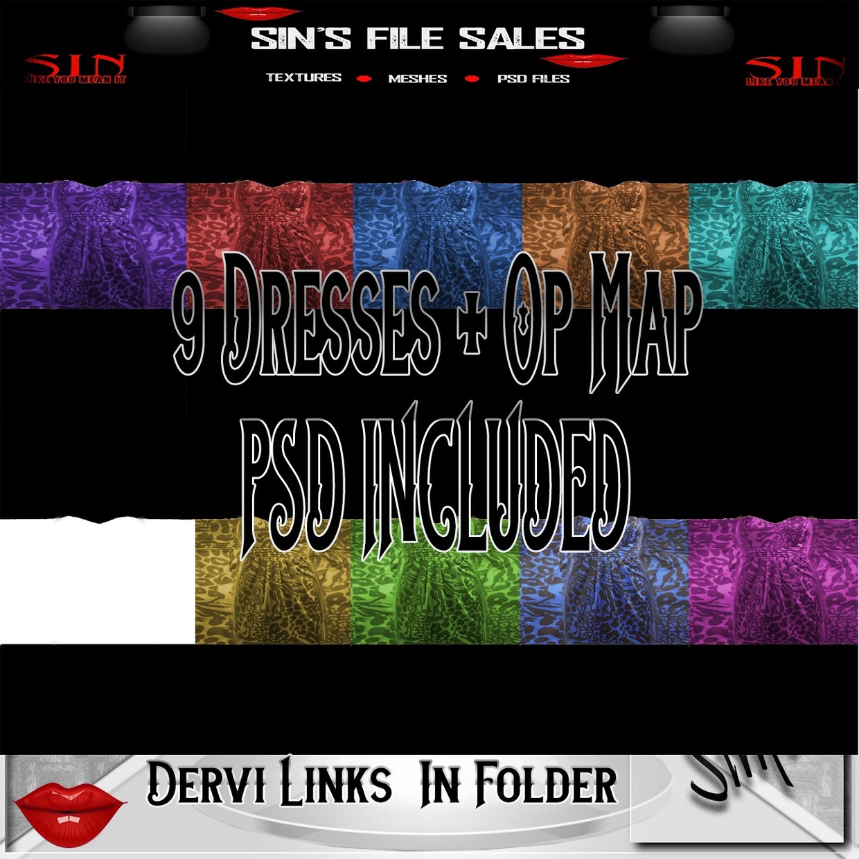Dress Pack Two - IMVU Shop and File Sales