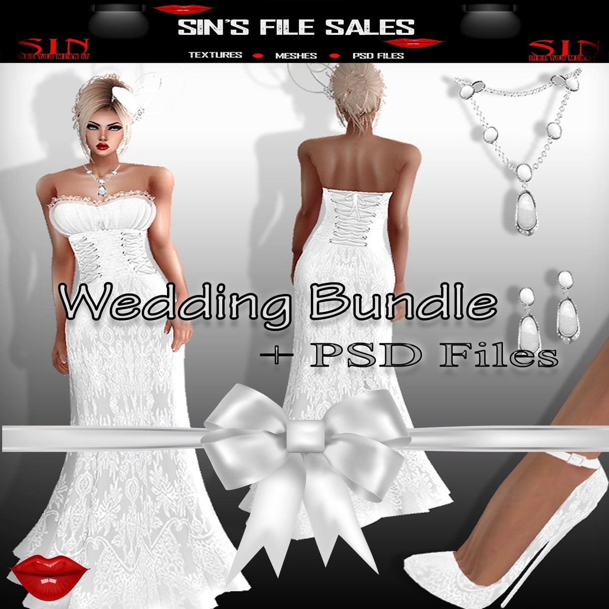 Wedding Bundle + PSD File - IMVU Shop and File Sales