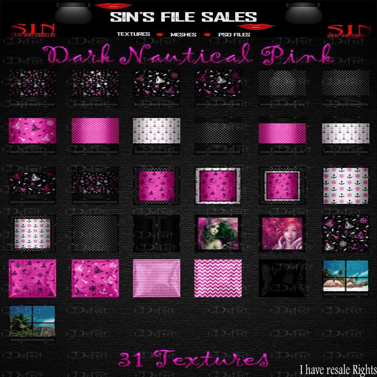 DNP Texture Pack - IMVU Shop and File Sales