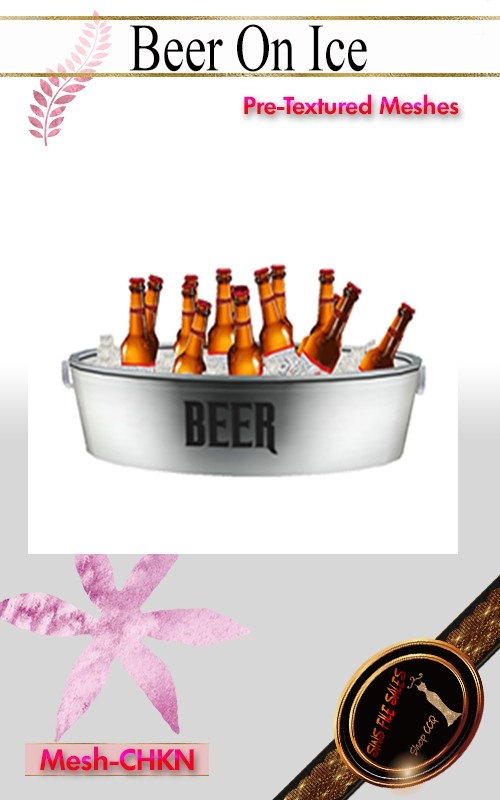•Beer Cooler Mesh• - IMVU Shop and File Sales