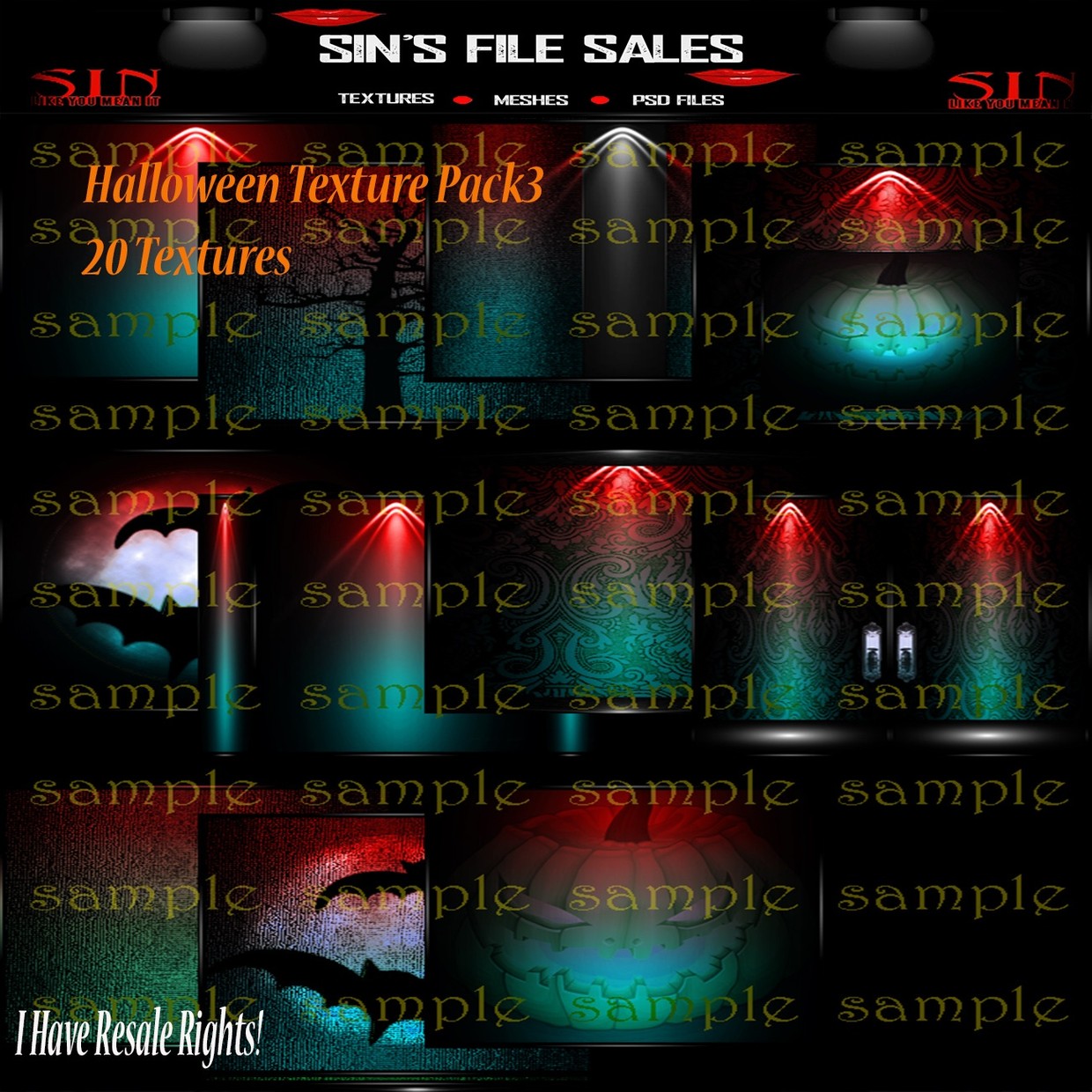 Animated Balloons Mesh - IMVU Shop and File Sales