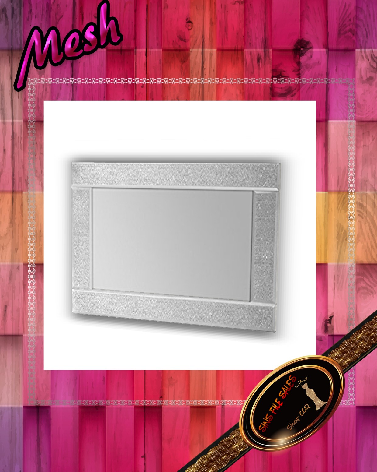 •Modern Mirror Mesh•CHKN - IMVU Shop and File Sales