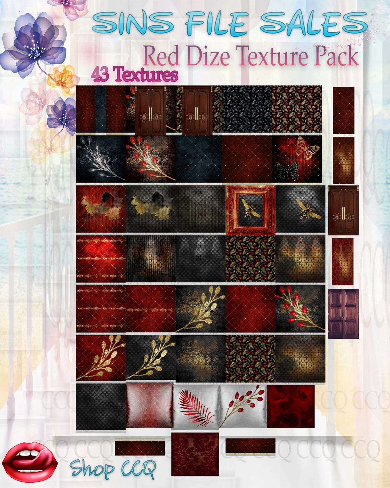 Skin Pack + PSD Files - IMVU Shop and File Sales