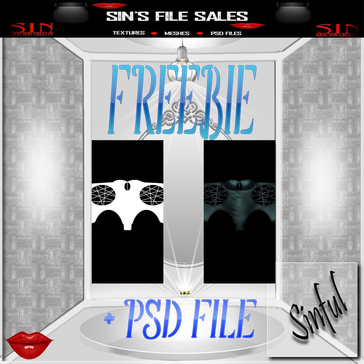 Freebie* Texture/Op Map + PSD File( Limited Time Only) - IMVU Shop and ...