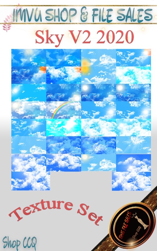Sky V2 Texture Set 2020 - IMVU Shop and File Sales