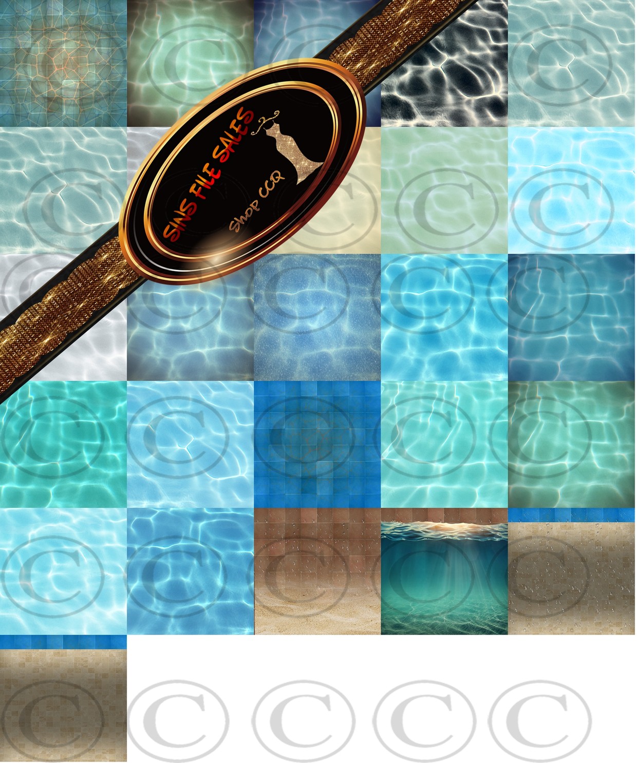 •Pool Set Textures•26 Files - IMVU Shop and File Sales