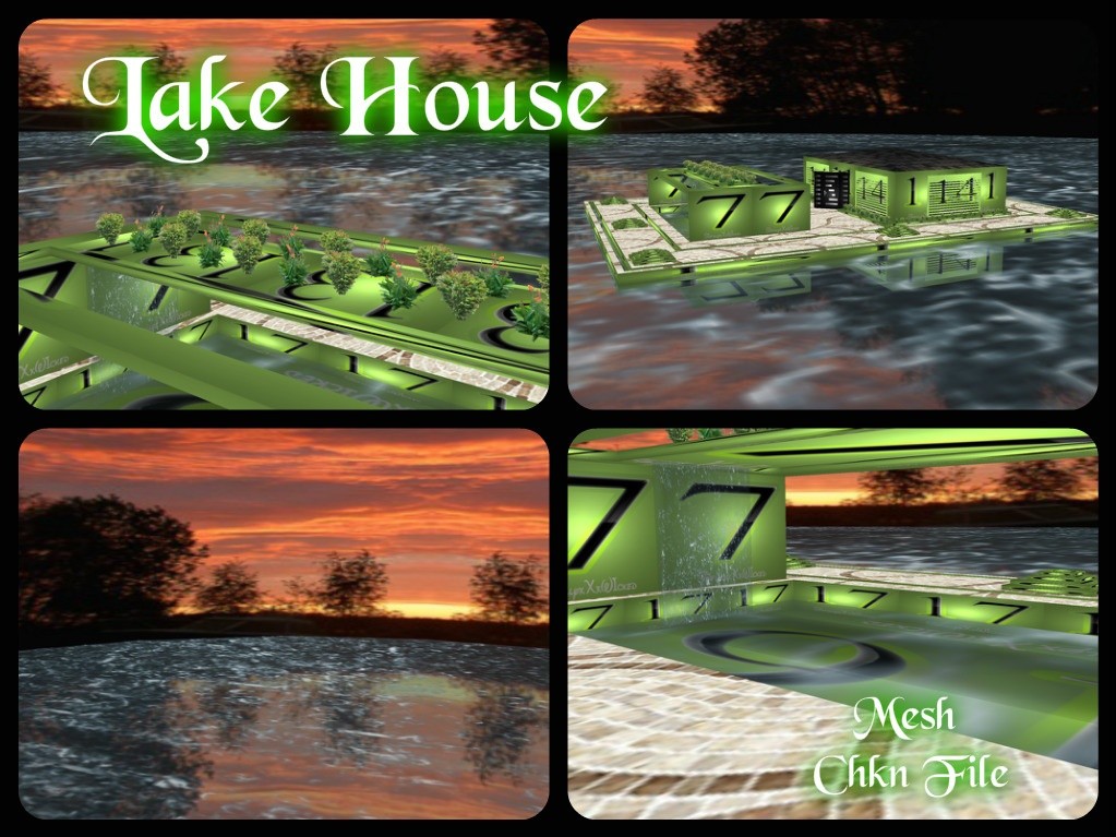 Lake House (IMVU Room Mesh) - IMVU Shop and File Sales