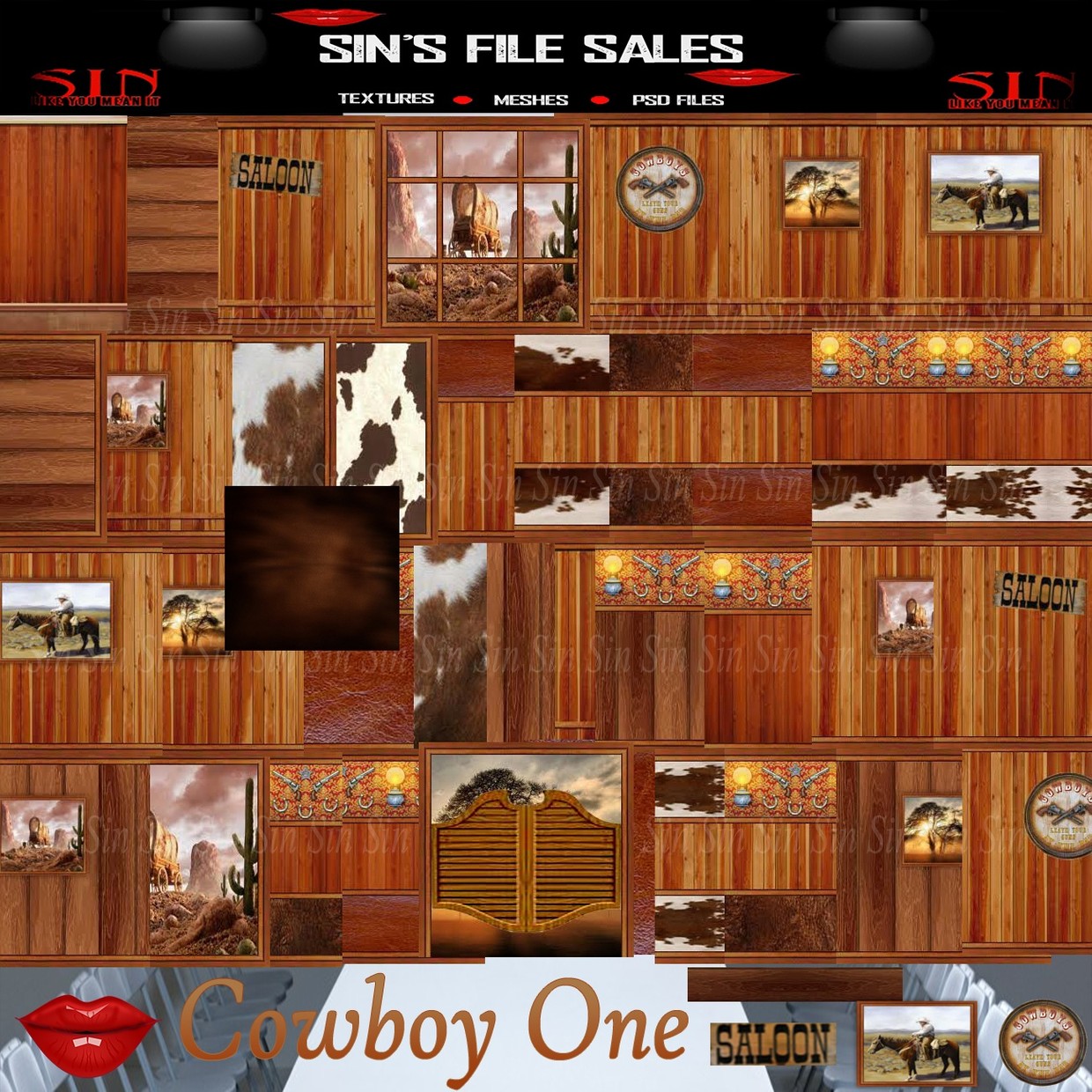 Blessed Texture Pack - IMVU Shop and File Sales