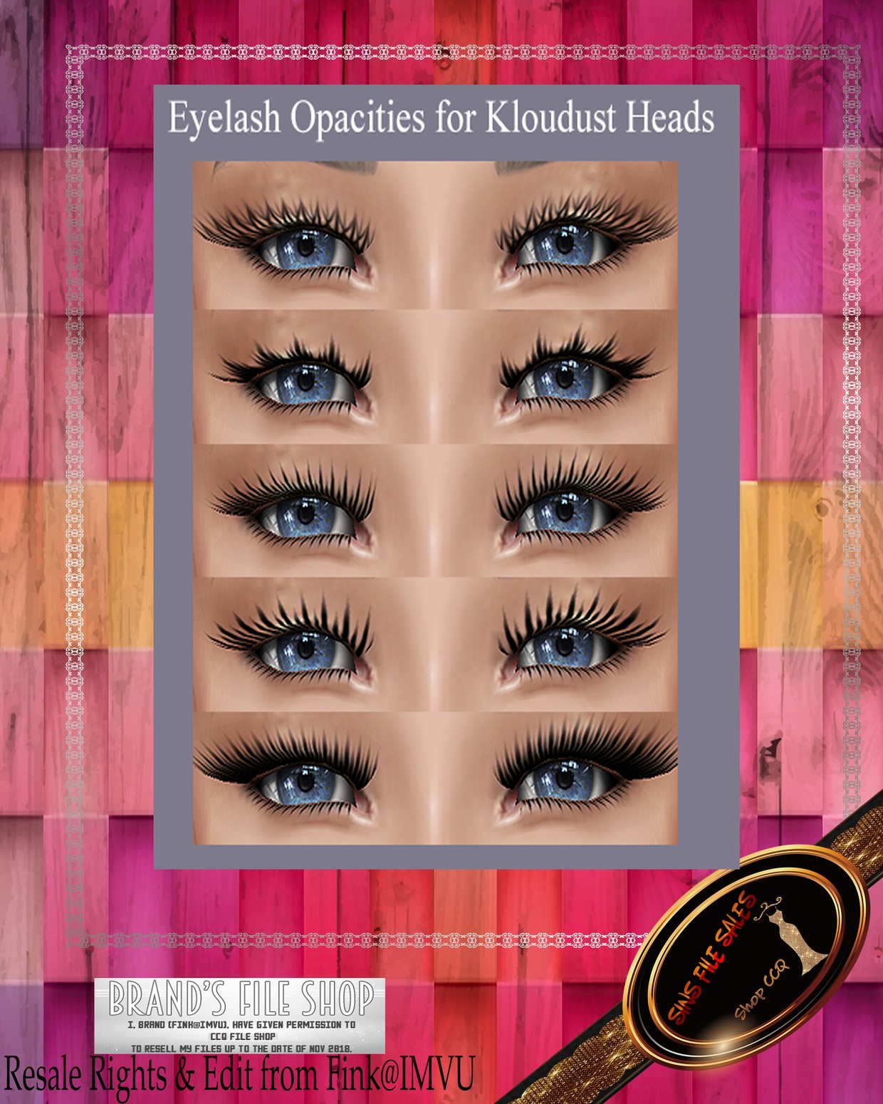 •Eyelash Op + PSD• - IMVU Shop and File Sales