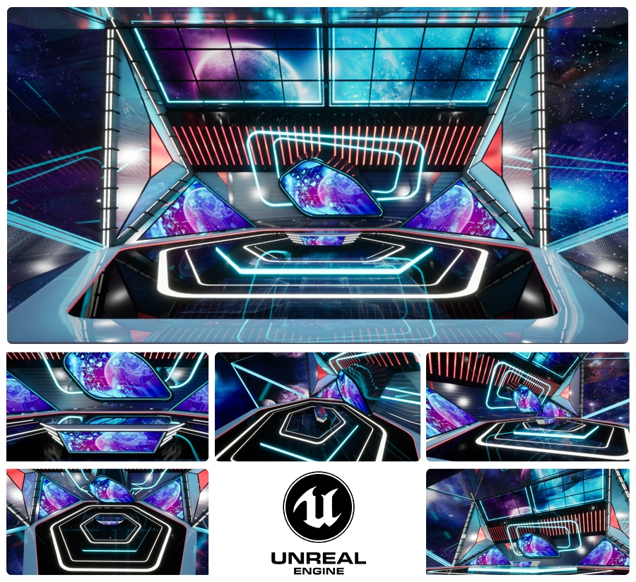 GAMESHOW | UNREAL ENGINE VIRTUAL SET - 3D VIRTUAL STUDIO - Best ...