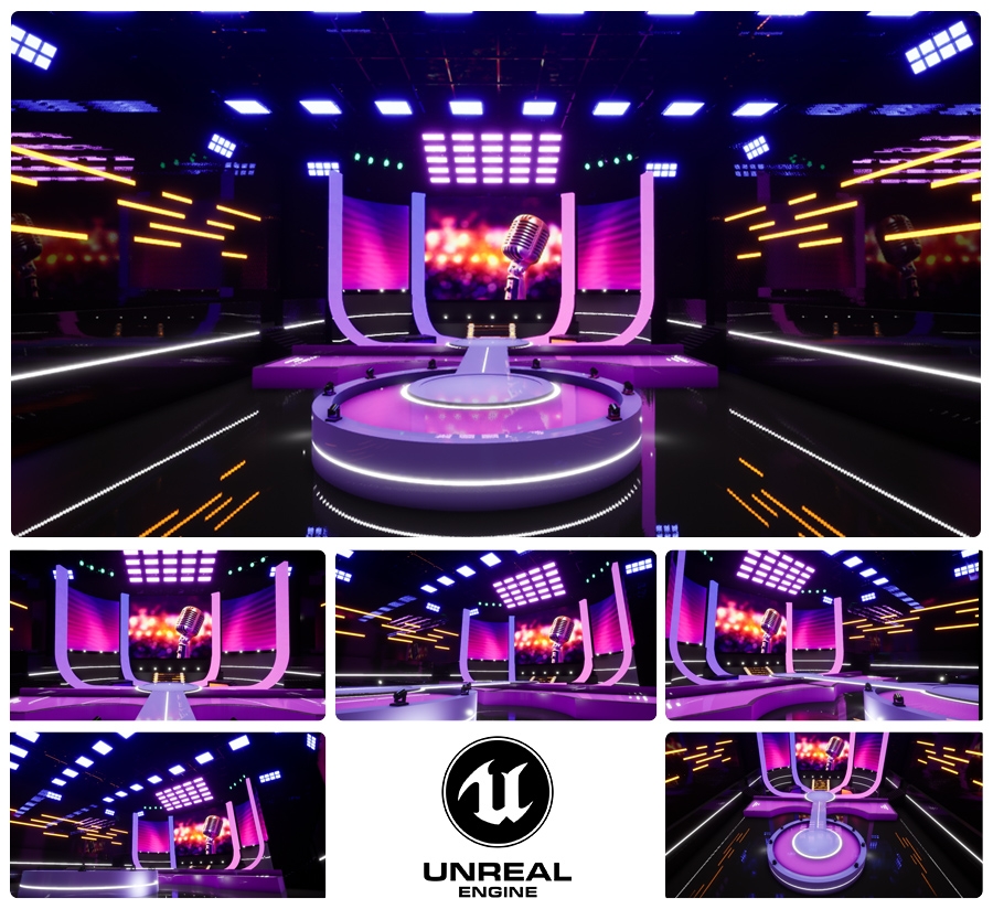 STAGE 25 | UNREAL ENGINE VIRTUAL SET - 3D VIRTUAL STUDIO - Best ...