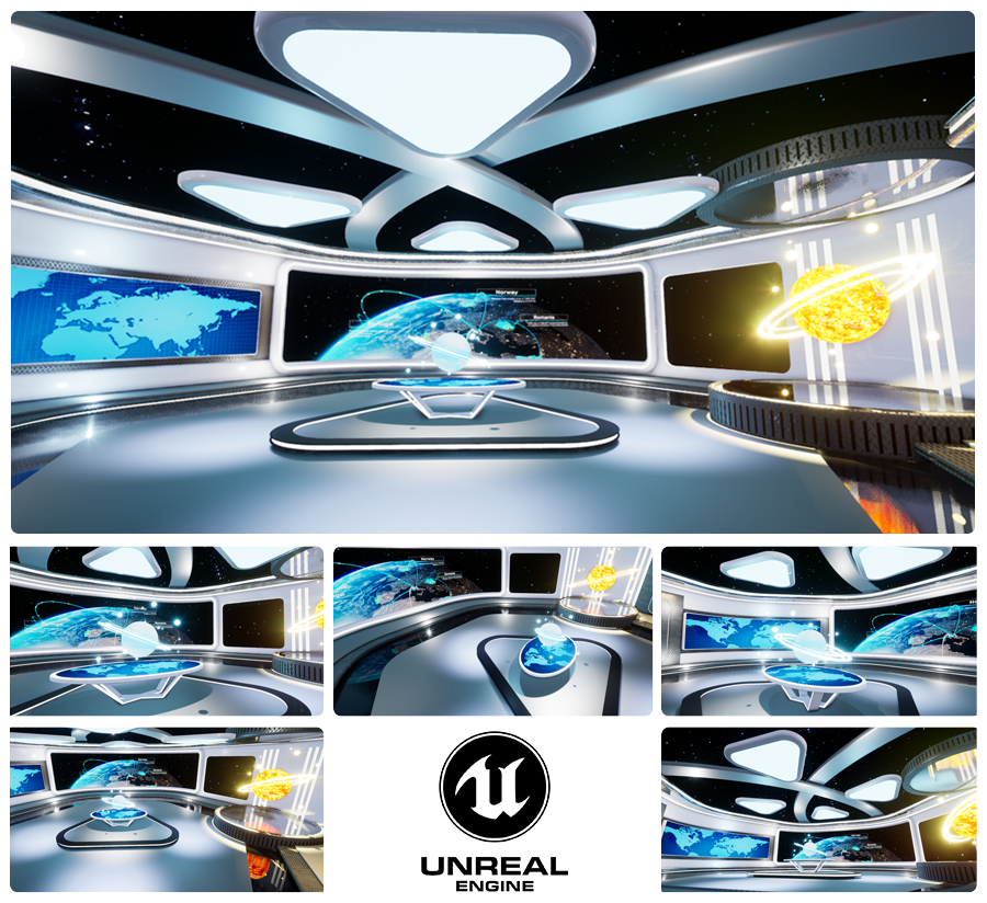 NEWS 158 | UNREAL ENGINE VIRTUAL SET - 3D VIRTUAL STUDIO - Best Marketplace For Virtual ...