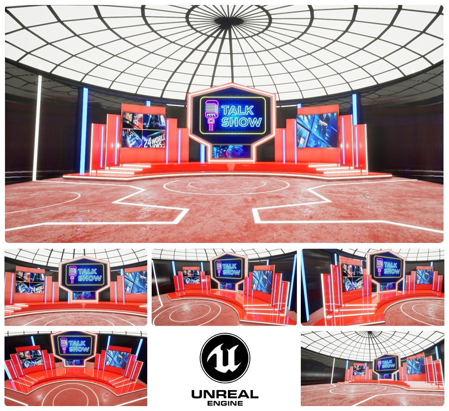 STAGE 127 | UNREAL ENGINE VIRTUAL SET - 3D VIRTUAL STUDIO - Best ...