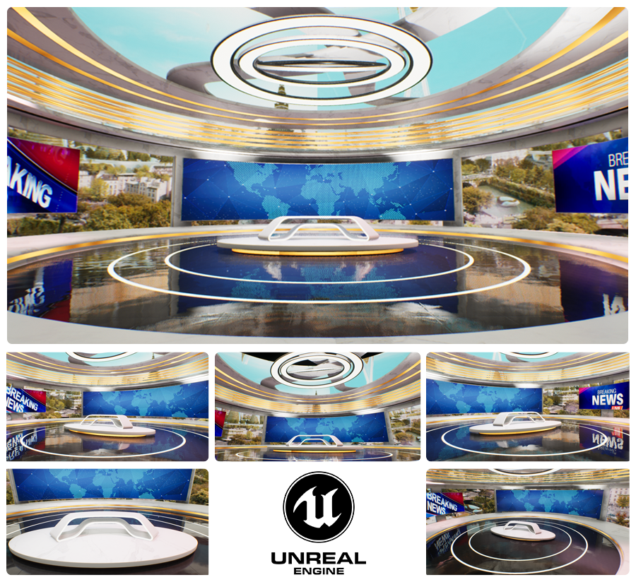 NEWS 155 | UNREAL ENGINE VIRTUAL SET - 3D VIRTUAL STUDIO - Best Marketplace For Virtual ...