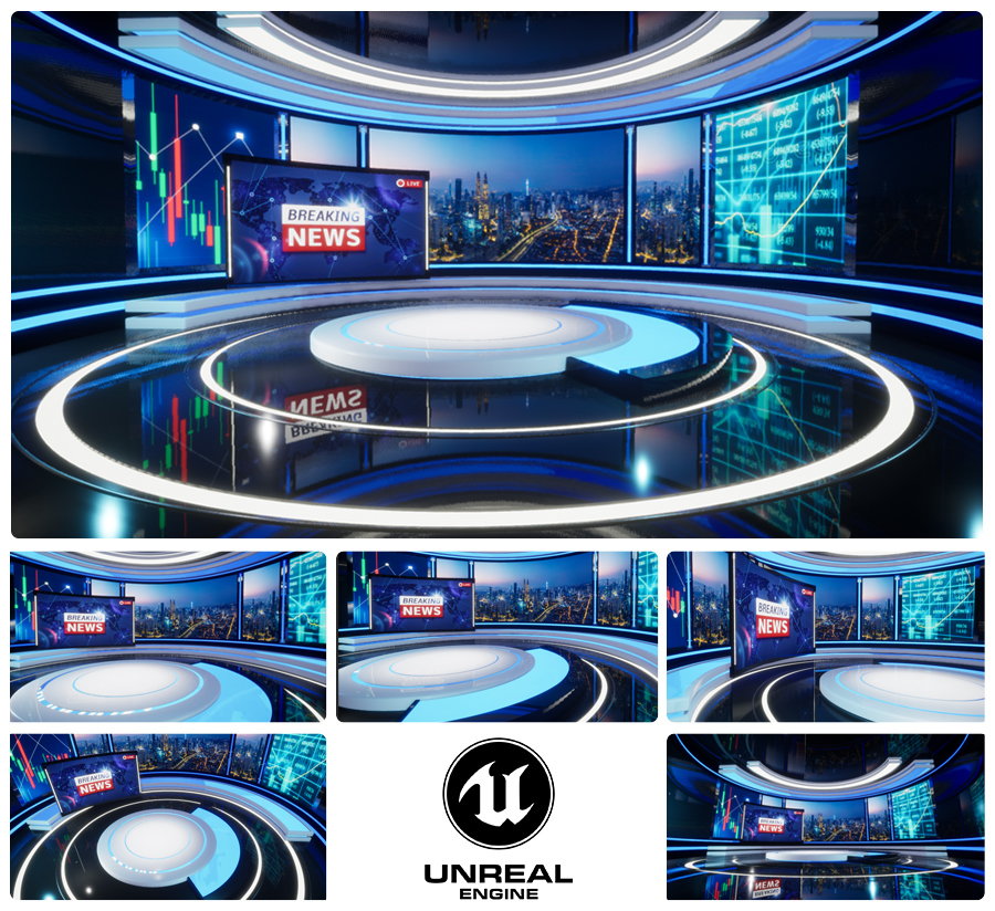 NEWS 138 | UNREAL ENGINE VIRTUAL SET - 3D VIRTUAL STUDIO - Best Marketplace For Virtual ...