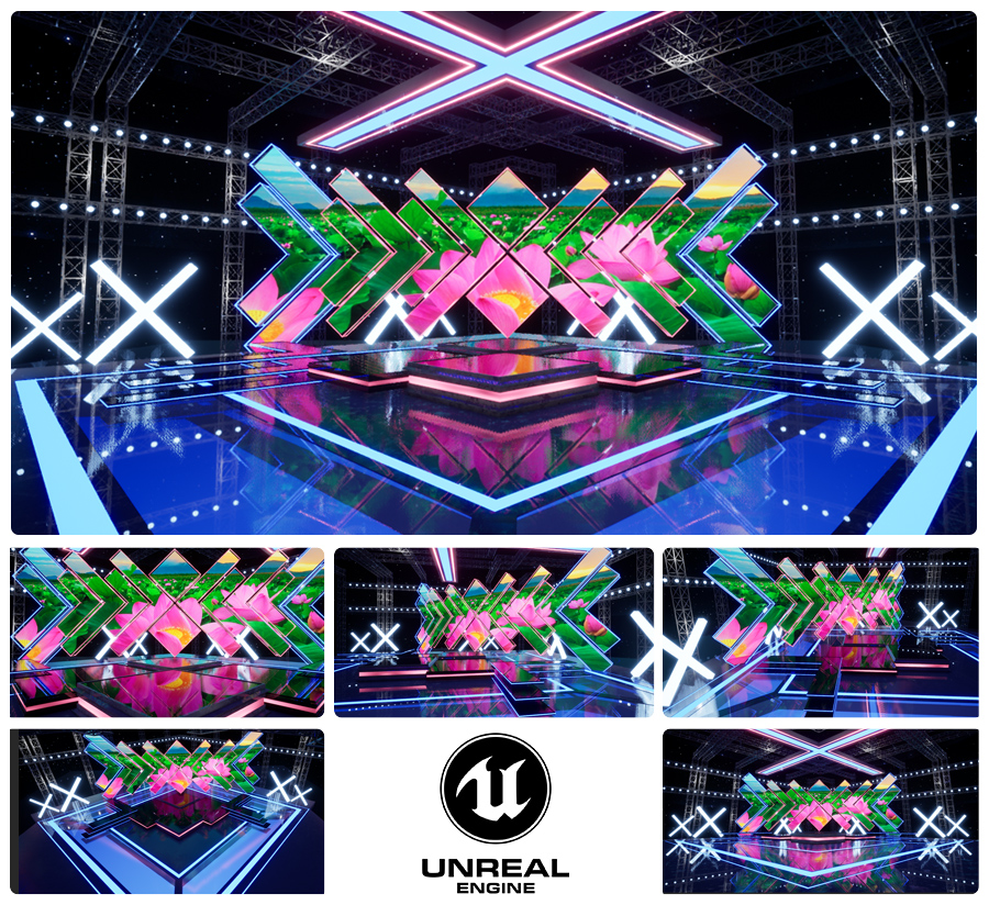 STAGE 100 | UNREAL ENGINE VIRTUAL SET - 3D VIRTUAL STUDIO - Best ...