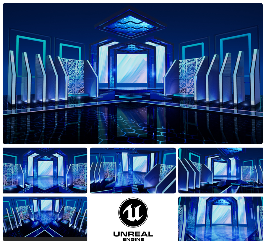 STAGE 105 | UNREAL ENGINE VIRTUAL SET - 3D VIRTUAL STUDIO - Best ...