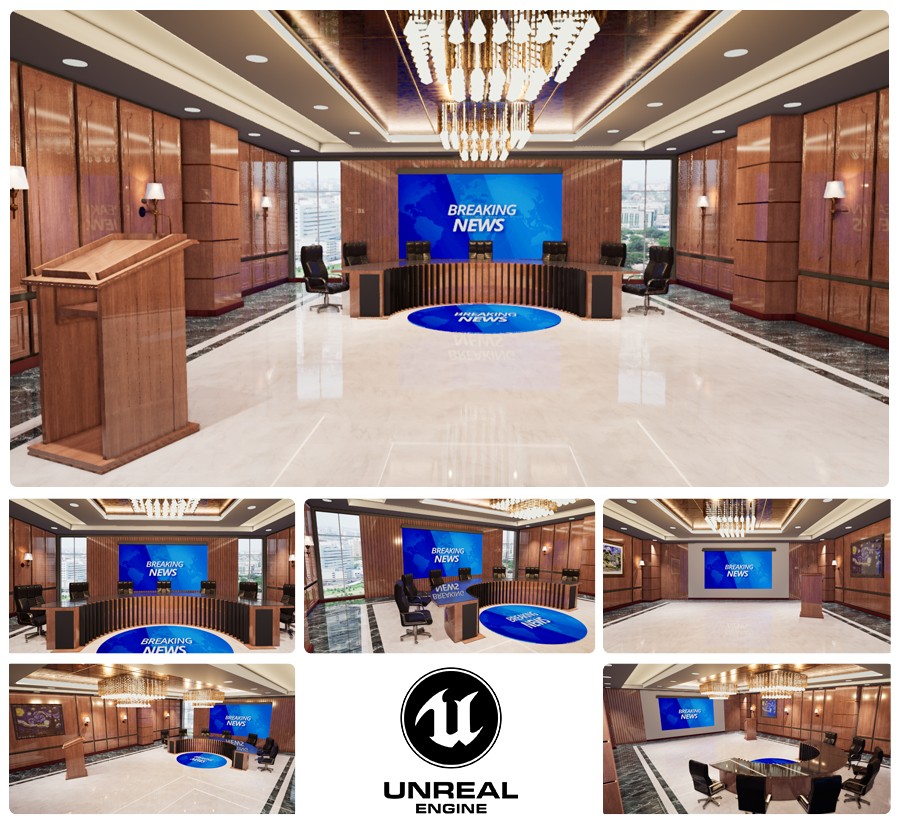NEWS 146 | UNREAL ENGINE VIRTUAL SET - 3D VIRTUAL STUDIO - Best Marketplace For Virtual ...