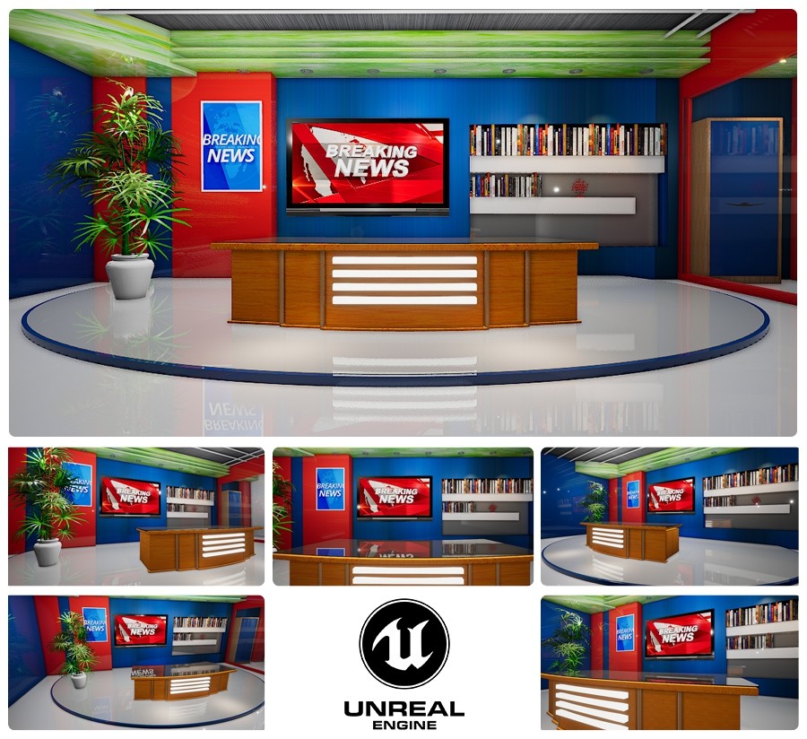 NEWS 19 | UNREAL ENGINE VIRTUAL SET - 3D VIRTUAL STUDIO - Best Marketplace For Virtual ...