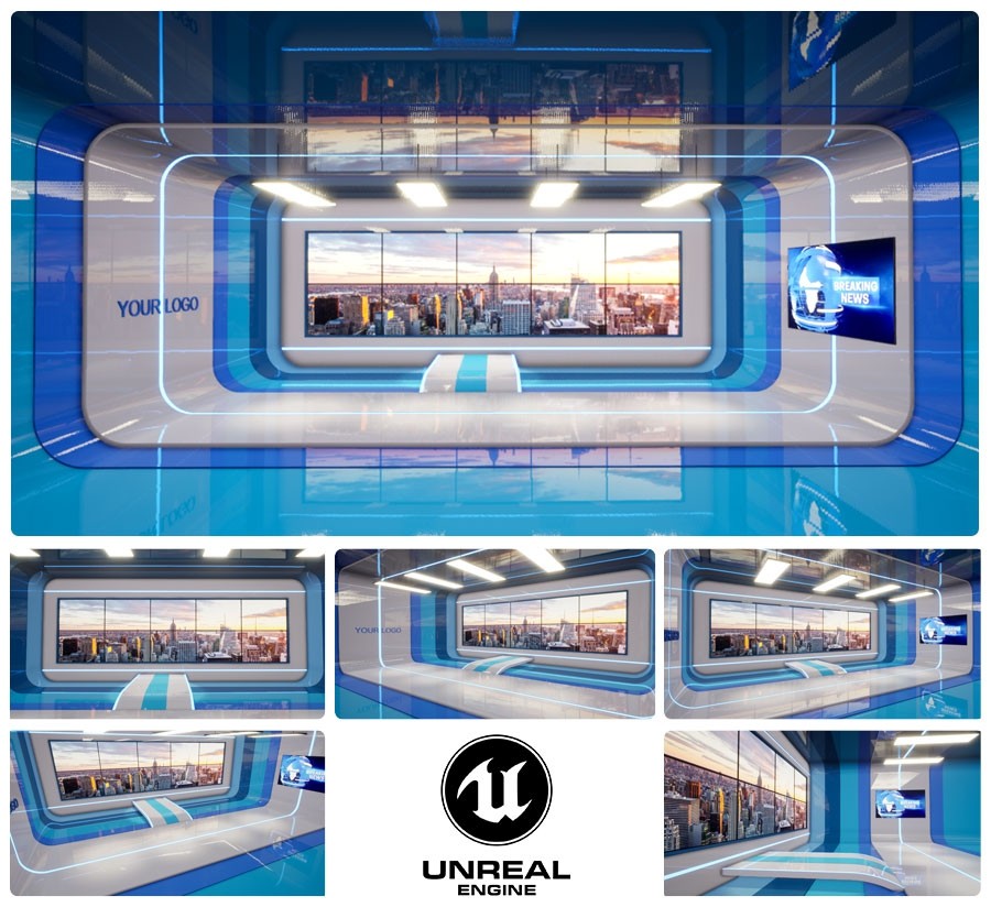 NEWS 107 | UNREAL ENGINE VIRTUAL SET - 3D VIRTUAL STUDIO - Best Marketplace For Virtual ...
