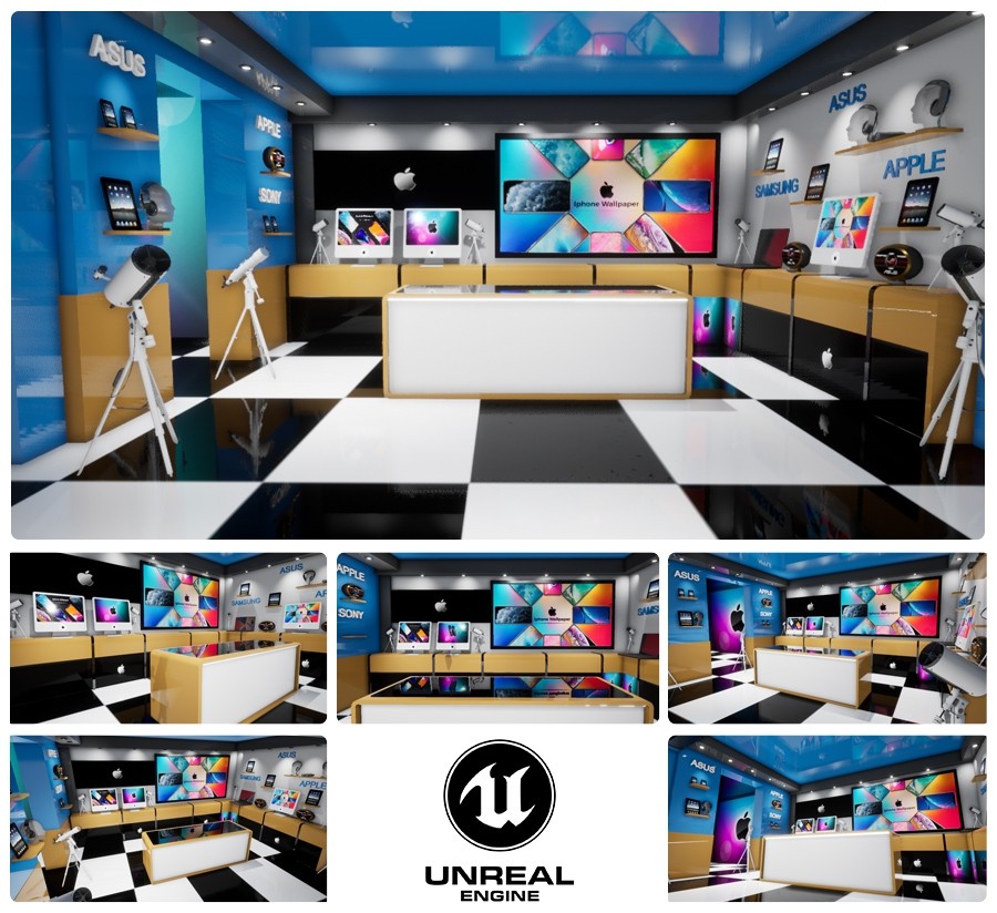 STAGE 92 | UNREAL ENGINE VIRTUAL SET - 3D VIRTUAL STUDIO - Best Marketplace For Virtual ...