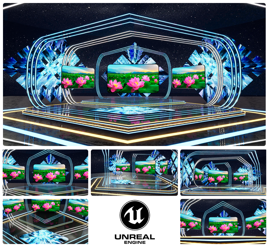 STAGE 154 | UNREAL ENGINE VIRTUAL SET - 3D VIRTUAL STUDIO - Best ...