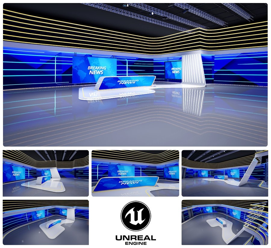 Free Download Unreal Virtual Studio Set - 3D VIRTUAL STUDIO - Best Marketplace For Virtual ...