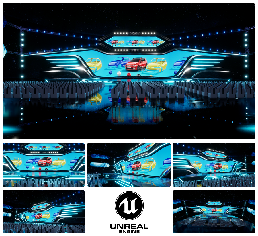 BROADCAST 02 | UNREAL ENGINE VIRTUAL SET - 3D VIRTUAL STUDIO - Best ...