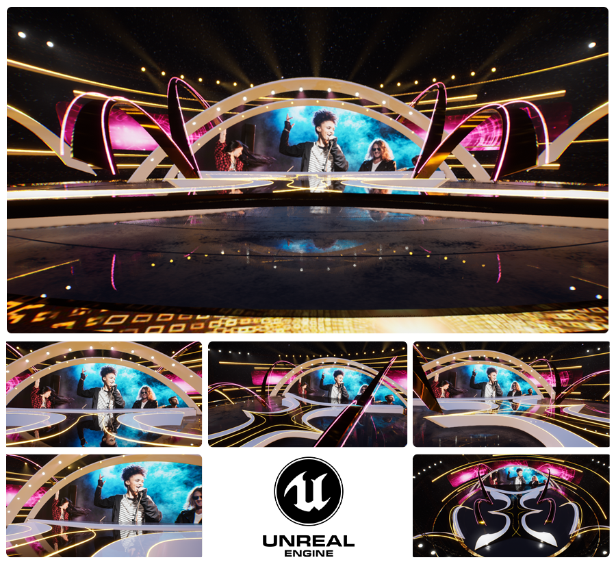 NEWS 94 | UNREAL ENGINE VIRTUAL SET - 3D VIRTUAL STUDIO - Best ...