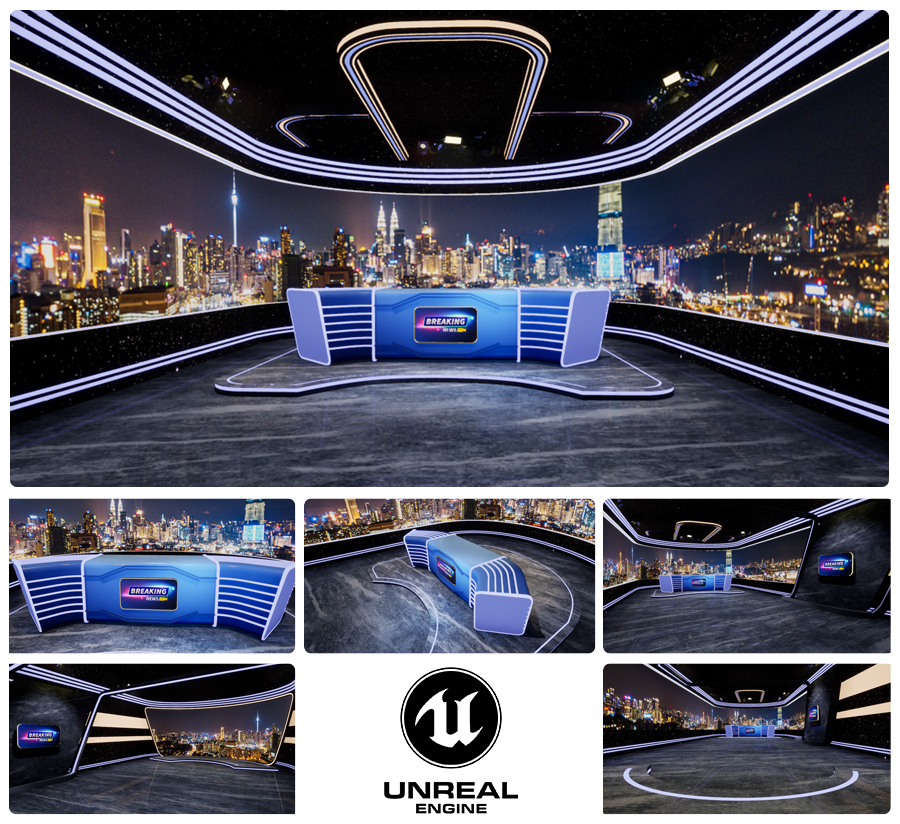 APPLE 01 | AXIMMETRY VIRTUAL SET - 3D VIRTUAL STUDIO - Best Marketplace ...