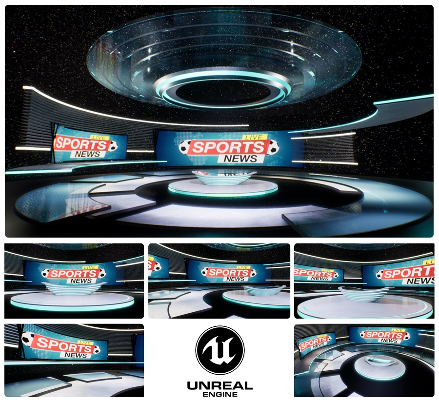 NEWS 159 | UNREAL ENGINE VIRTUAL SET - 3D VIRTUAL STUDIO - Best Marketplace For Virtual ...