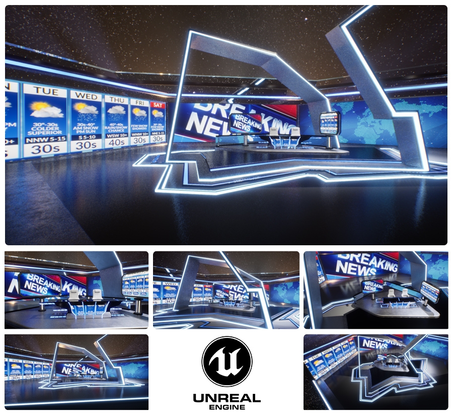 STAGE 108 | UNREAL ENGINE VIRTUAL SET - 3D VIRTUAL STUDIO - Best ...