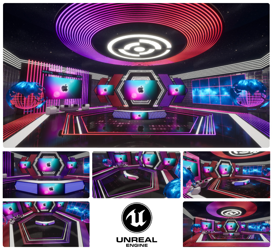 NEWS 144 | UNREAL ENGINE VIRTUAL SET - 3D VIRTUAL STUDIO - Best ...