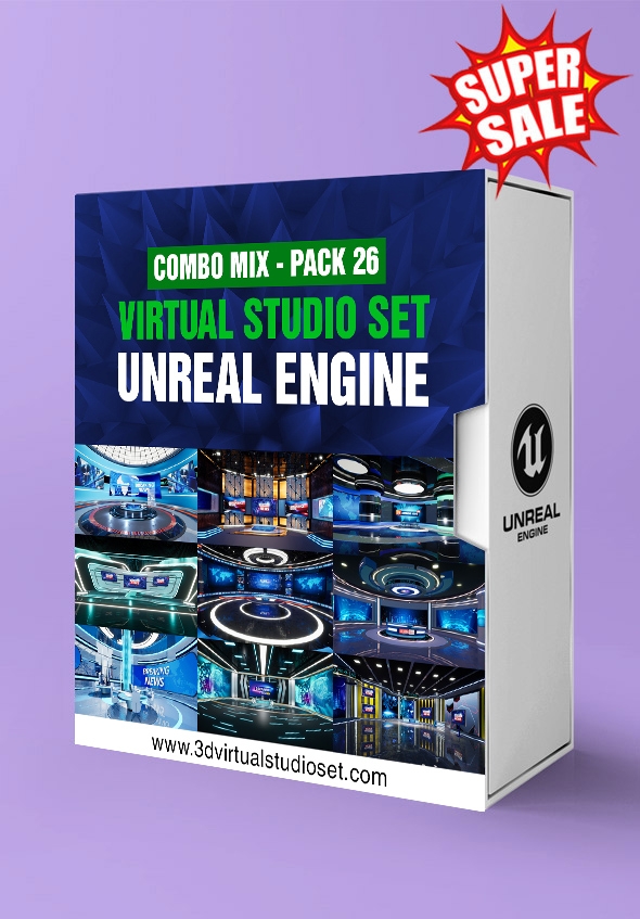 3D VIRTUAL STUDIO - Best Marketplace For Virtual Production Sets