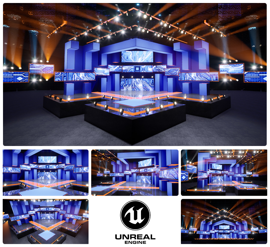 STAGE 105 | UNREAL ENGINE VIRTUAL SET - 3D VIRTUAL STUDIO - Best ...