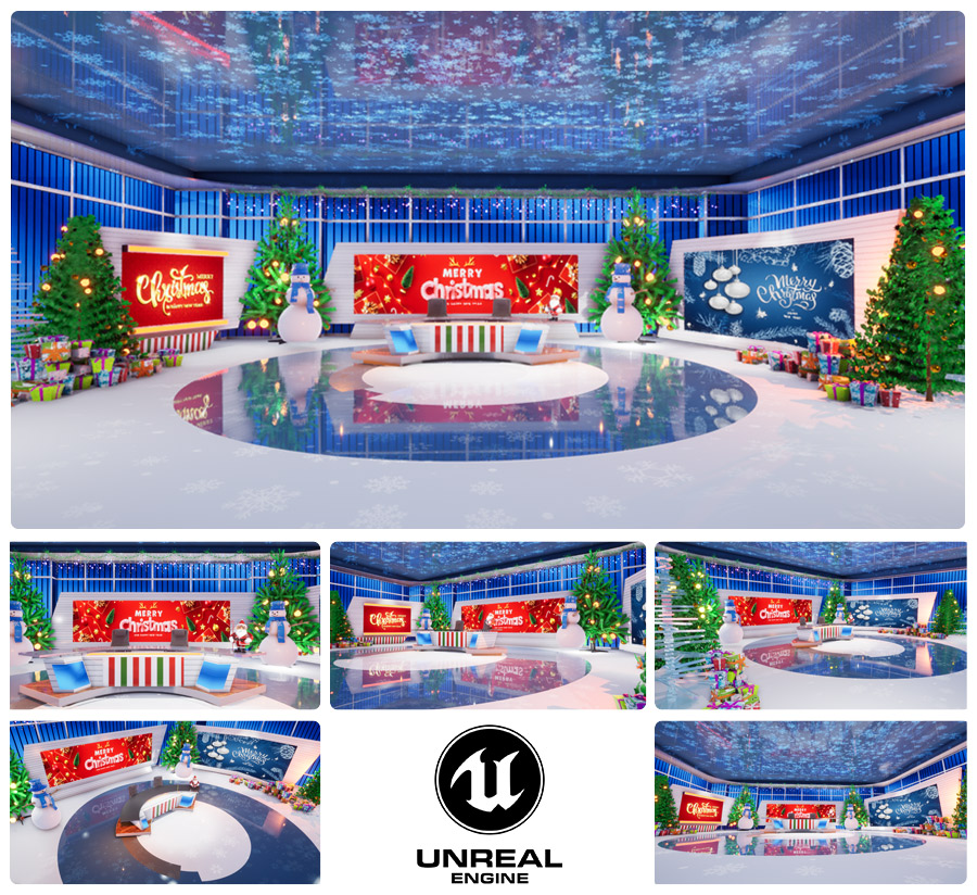 STAGE 92 | UNREAL ENGINE VIRTUAL SET - 3D VIRTUAL STUDIO - Best Marketplace For Virtual ...