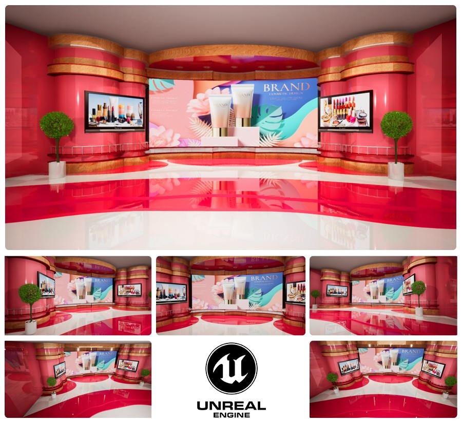BEAUTY 02 | UNREAL ENGINE VIRTUAL SET - 3D VIRTUAL STUDIO - Best ...