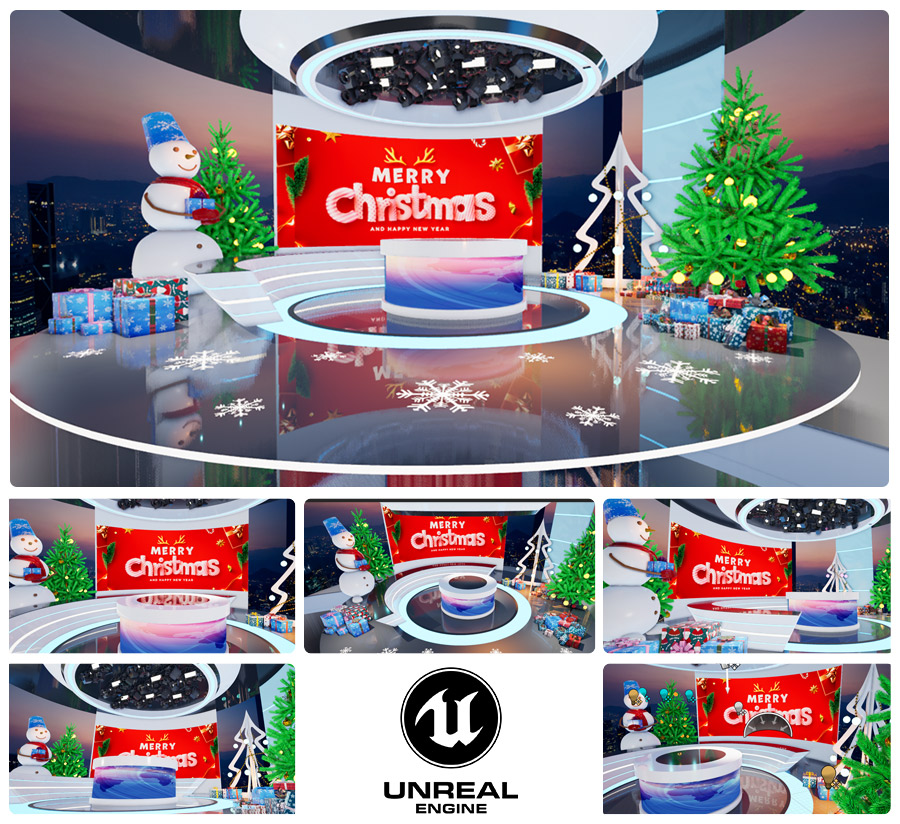 NEWS 06 | AXIMMETRY VIRTUAL SET - 3D VIRTUAL STUDIO - Best Marketplace ...